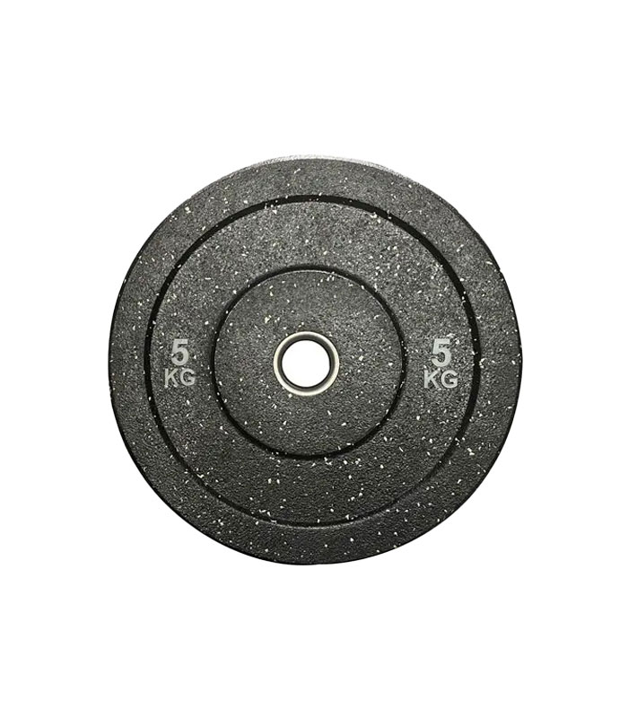 Black Crumb Bumper Plates | Durable & Customizable | Floriey