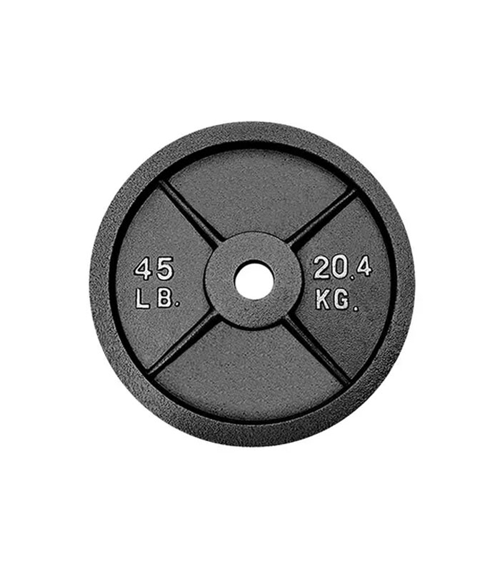 Black Iron Plate | Durable Cast Iron Weight Plate | Floriey